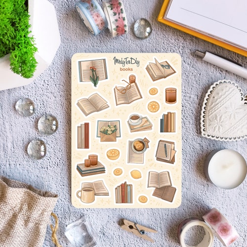 Sticker Sheet Letters. Bullet Journal Stickers Planner - Etsy