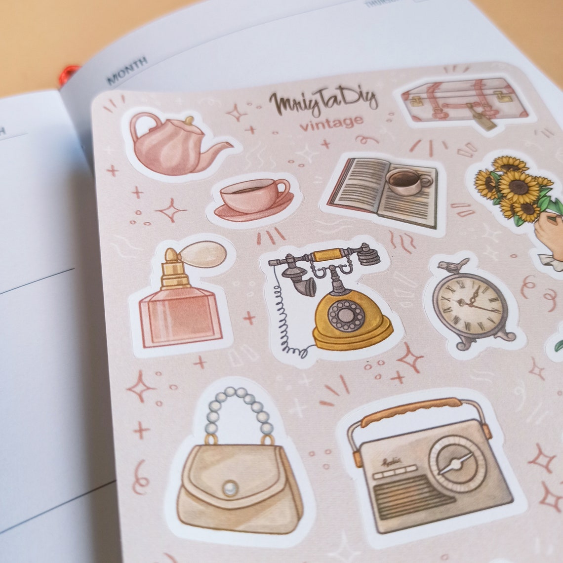Fashion Stickers – Cozy Clothes, Coffee and Accessories – Autumn ...