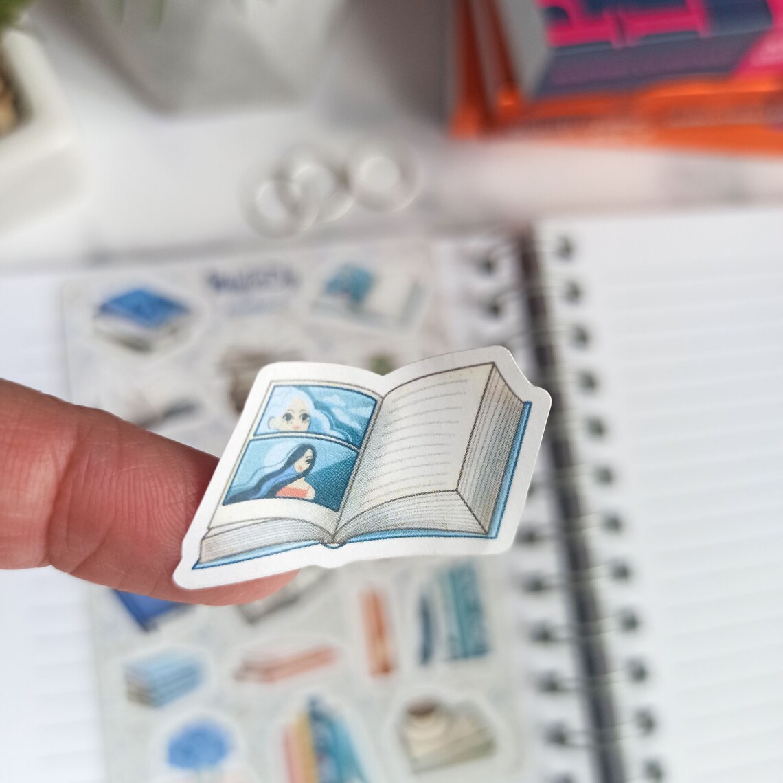 Sticker Sheet Books-2. Bullet Journal Stickers Planner - Etsy