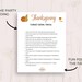 PRINTABLE Thanksgiving Party Game TURKEY BOWL Trivia 2 - Etsy