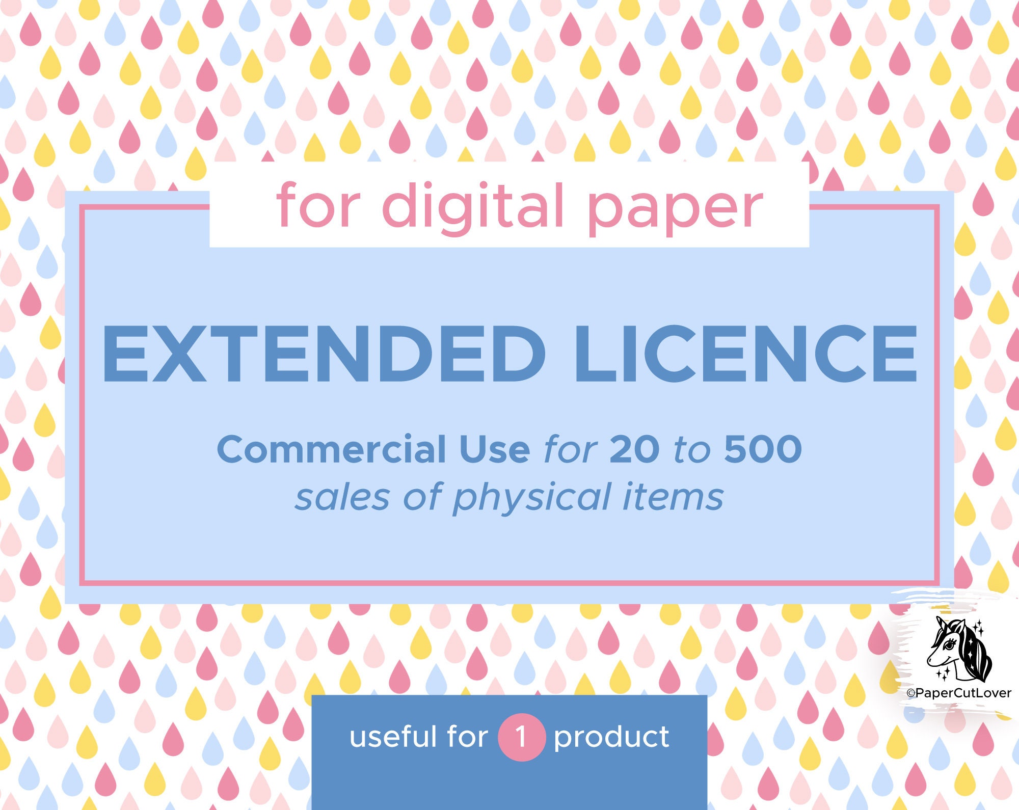 EXTENDED LICENCE for Cut File, Clipart or Sublimation, Commercial Use ...