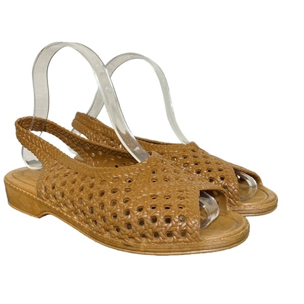 Open Toe Slingback - Etsy