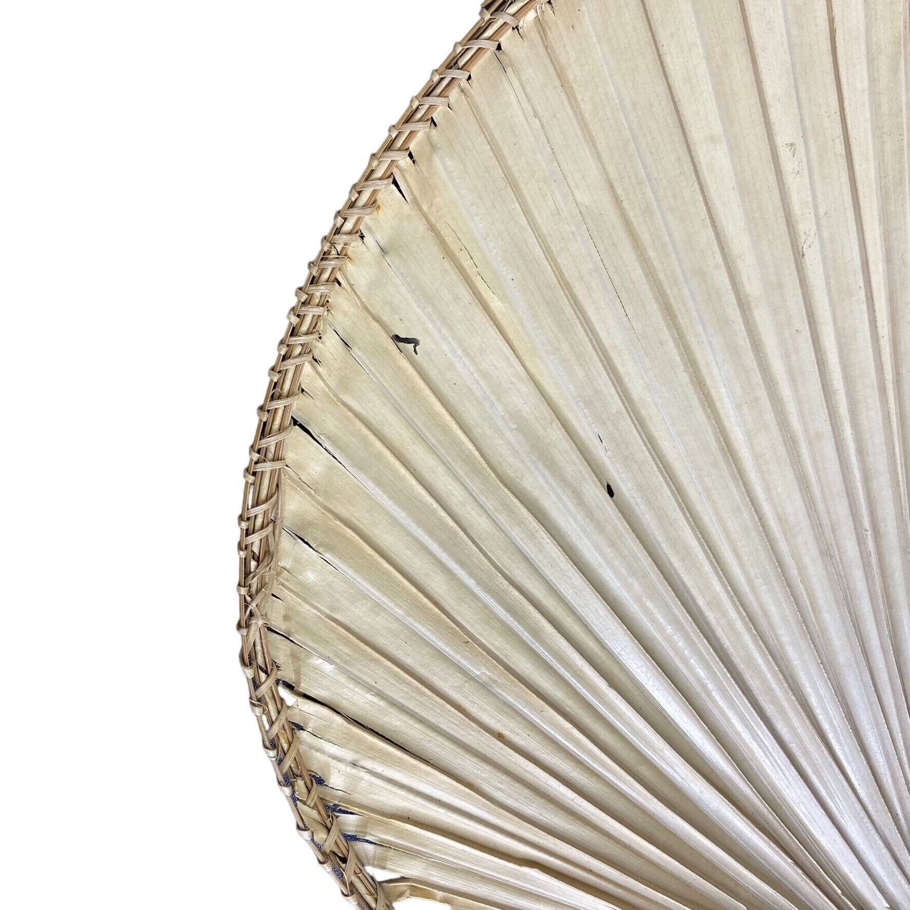 Vintage Natural Tan Woven Raffia Wicker Hand Fan, Retro MCM Decor - Etsy