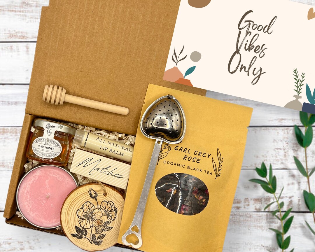 Mental Health Self Care Package for Her Stress Relief Gift Personalized ...