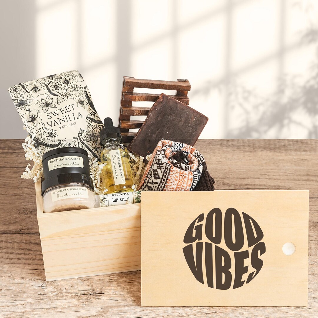 Personalized Stress Relief Gift Box, Friendship Gift for Women, Spa ...