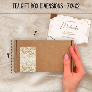 Midwife Gift Box for Women, Personalized Tea Gift Set, Loose Leaf Tea ...