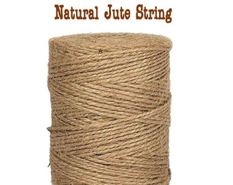 Natural Brown Jute Twine 75 Yards - Etsy