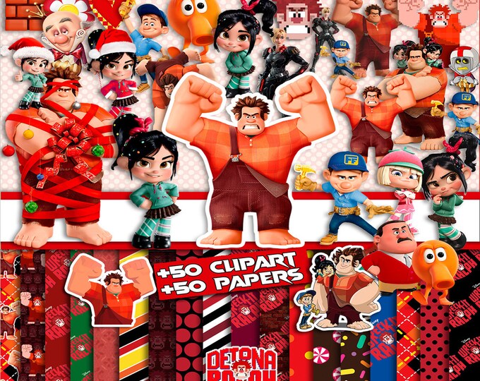 Wreck It Ralph Clipart Png, Mega Bundle, Wreck It Ralph PNG, Wreck It ...