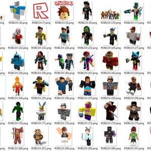 Gaming PNG Bundle, Roblocks Clipart Bundle, Font, Digital Paper, PNG ...