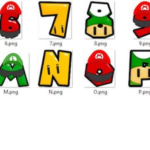 Super Mario Alphabet Png, Super Bro Font, Super Font Letters Png, Super ...