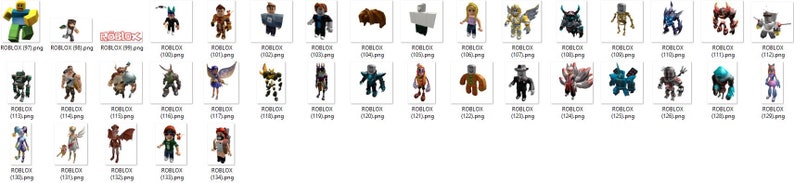 Gaming PNG Bundle Roblocks Clipart Bundle Font Digital - Etsy