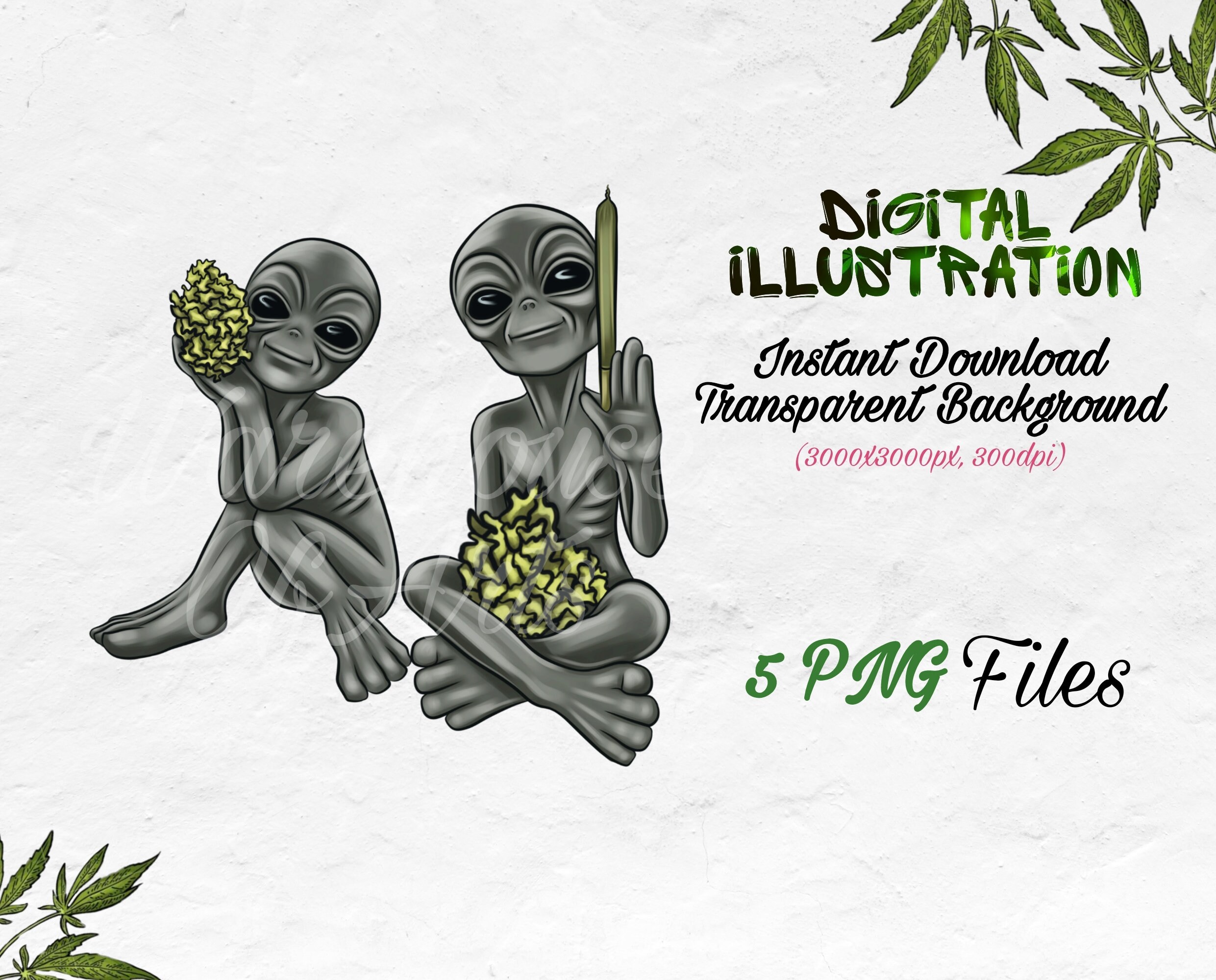 Alien Weed Png Stoner Png Weed Png Cannabis Pngfunny Weed - Etsy UK
