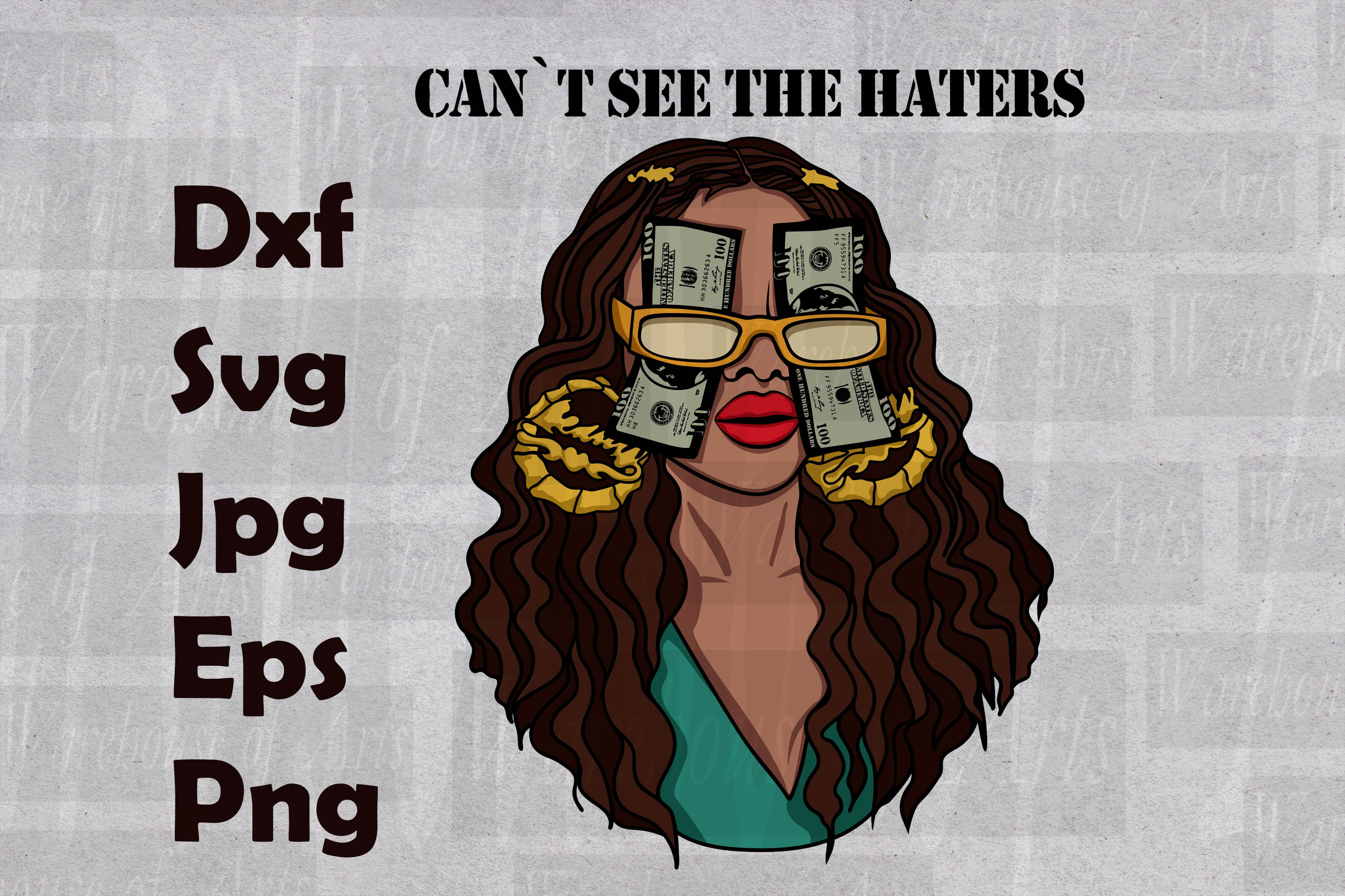 Haters Svg, Svg for Shirt, Svg Files, Fashion Svg, Gangsta Girl, Money ...