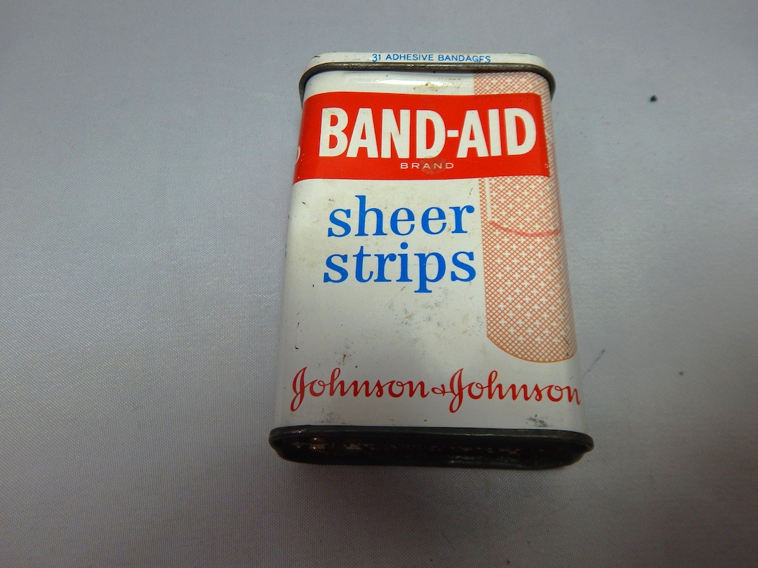 Band Aid Bandages Tin Box - Etsy