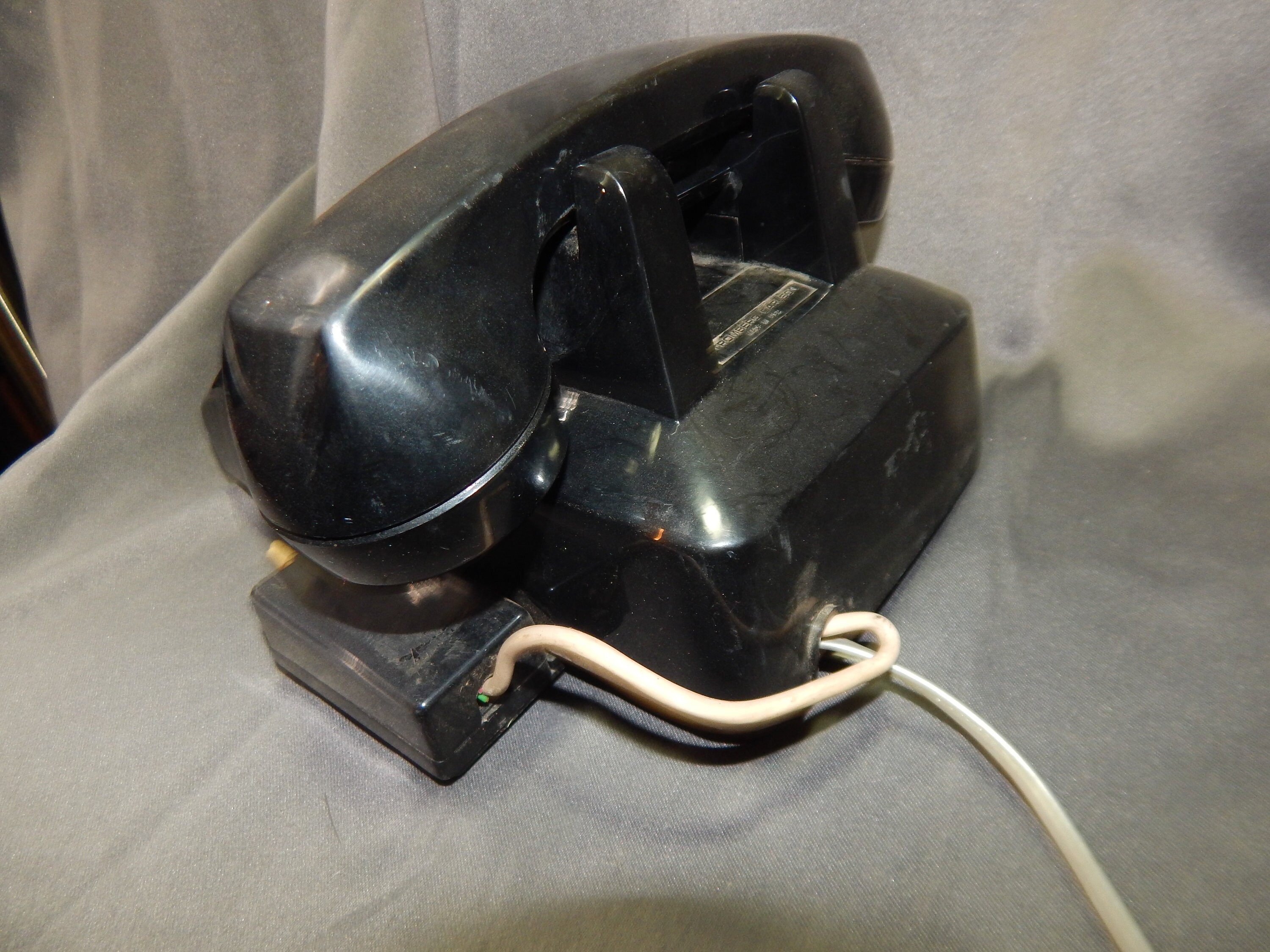 Antique Black Desktop Rotary Dial Telephone Stromberg Carlson Brand - Etsy