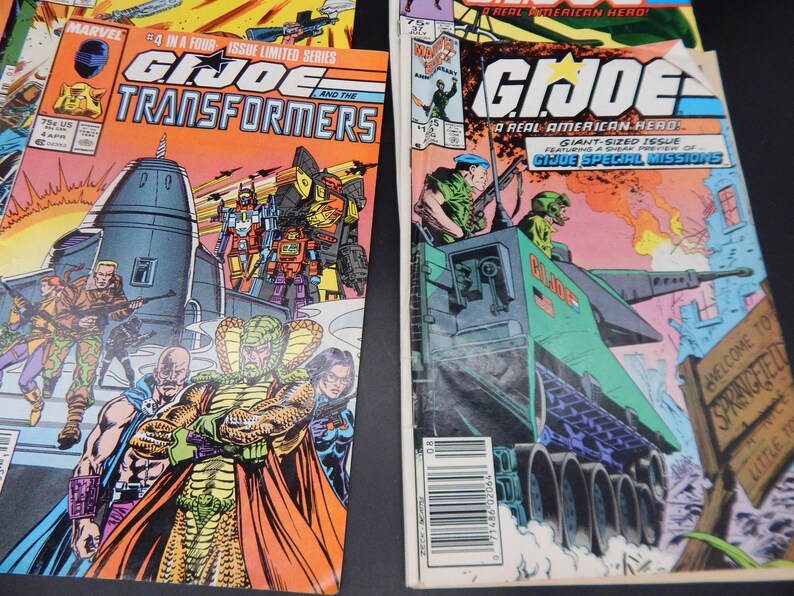 GI Joe Real American Hero Marvel Comics 1985 1987 Graphic Comics - Etsy