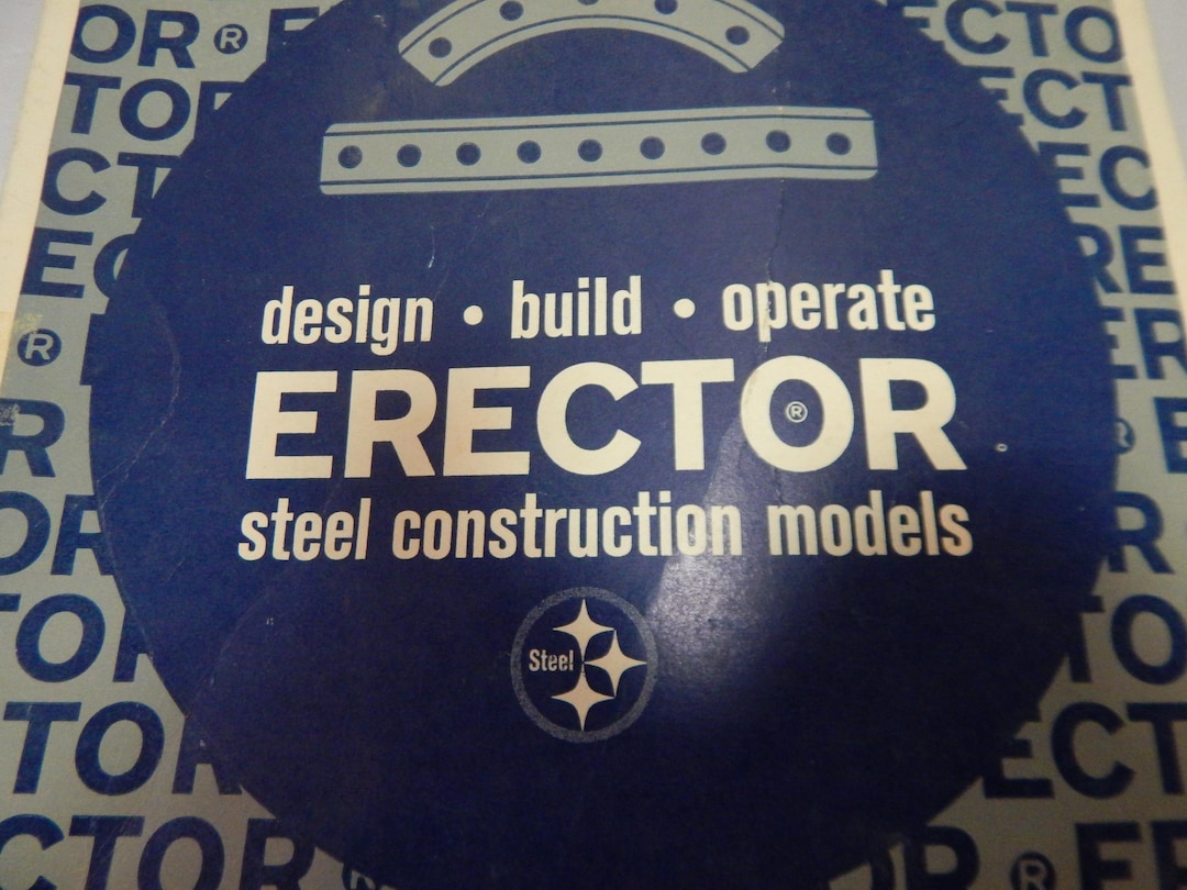 Gilbert Co. Steel Erector Set 1964 - Etsy