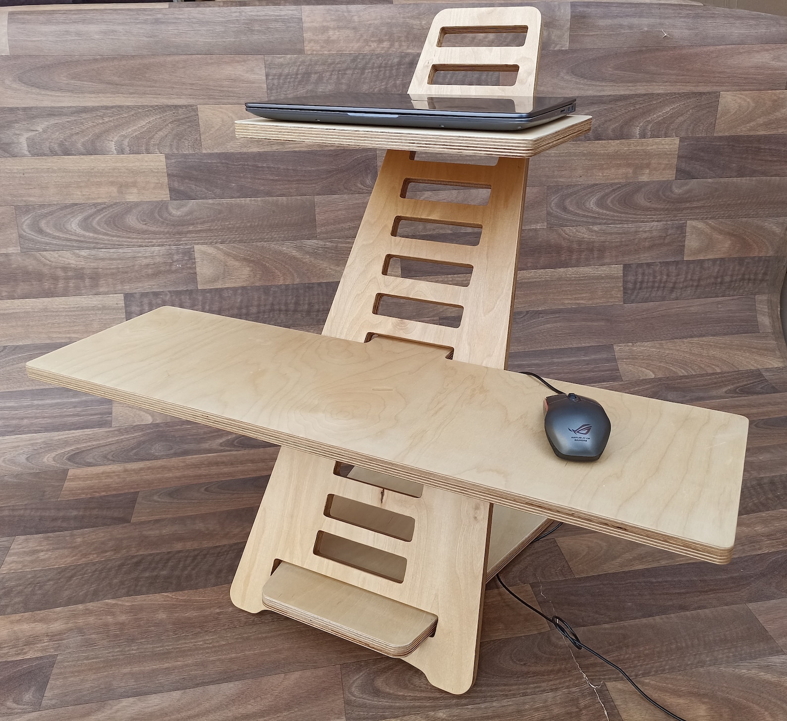 Standing Desk Converter | Portable Standing Desk for PC and Laptops ...