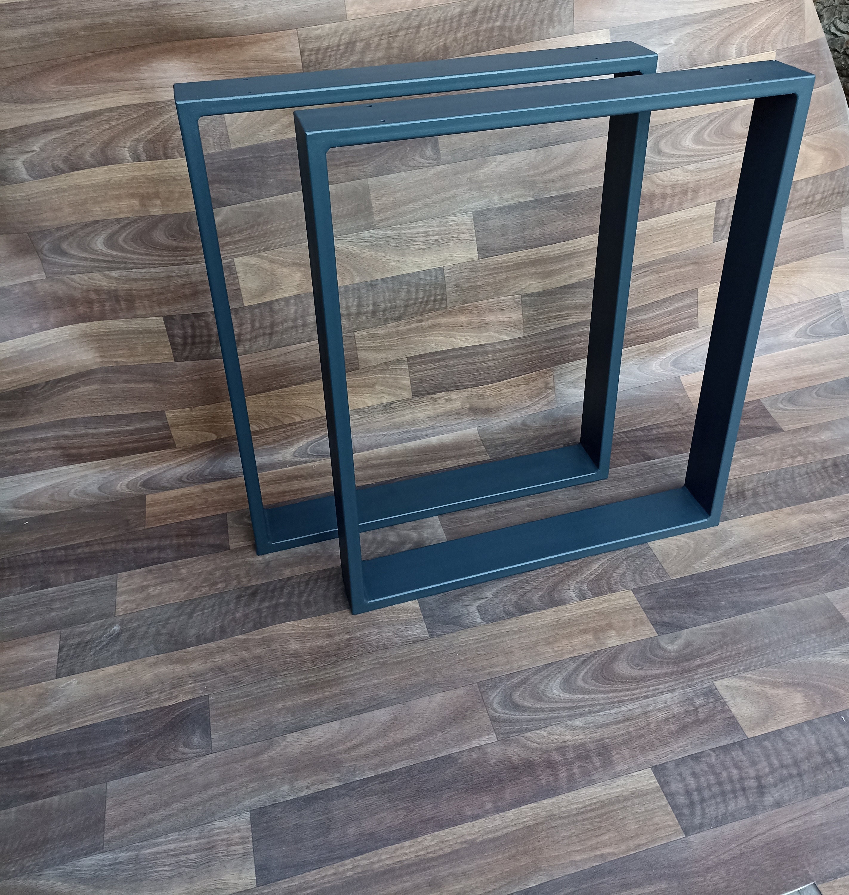 Metal Industrial Table Legs SET of 2 Table Legs - Etsy