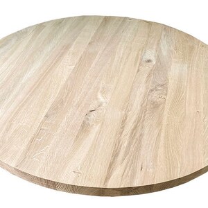Oak Wood Table Top Made to Measure Different Sizes - Etsy