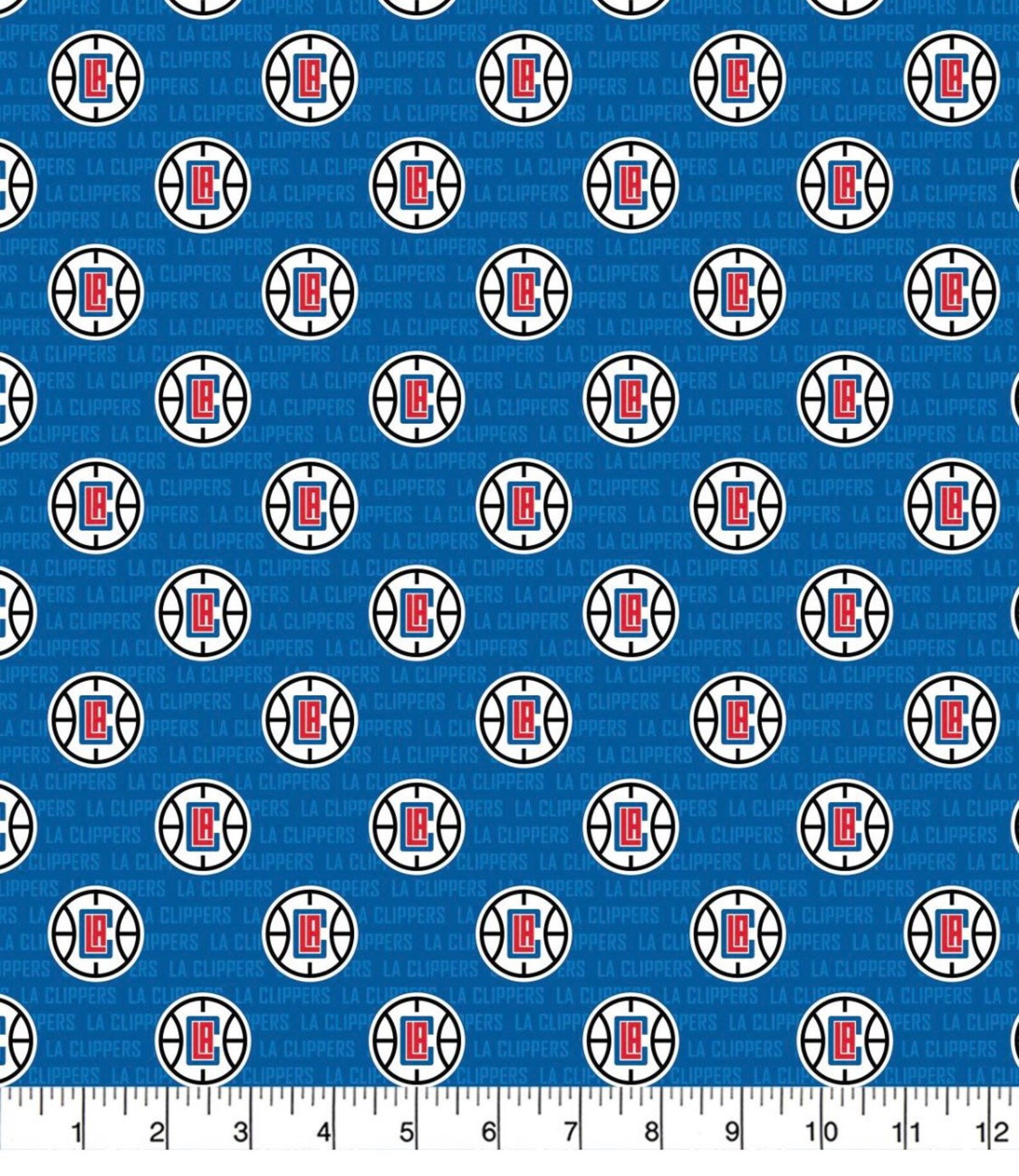 LA Clippers Fabric 100% Cotton - Etsy