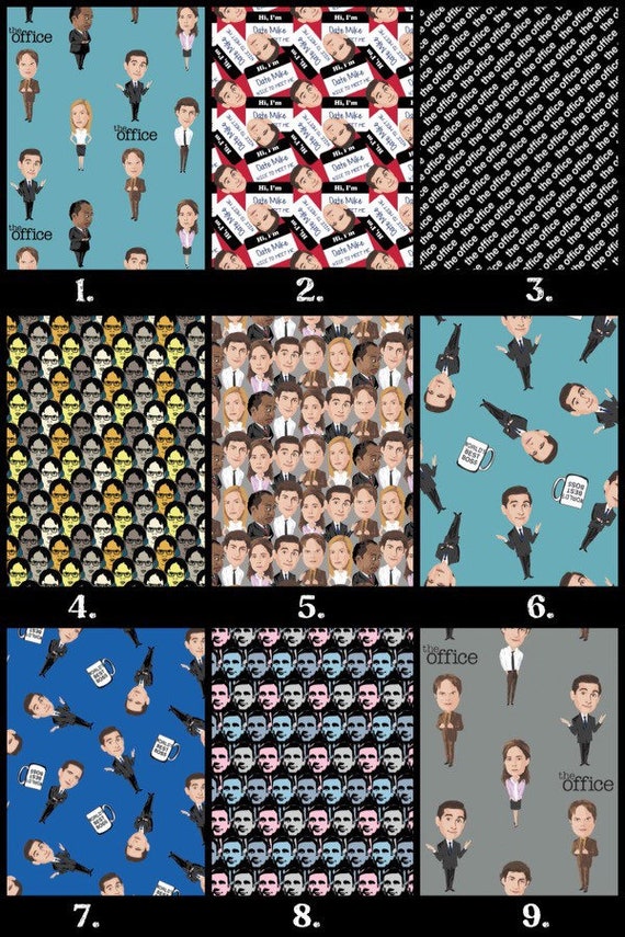 The Office 100% Cotton Fabric - Etsy