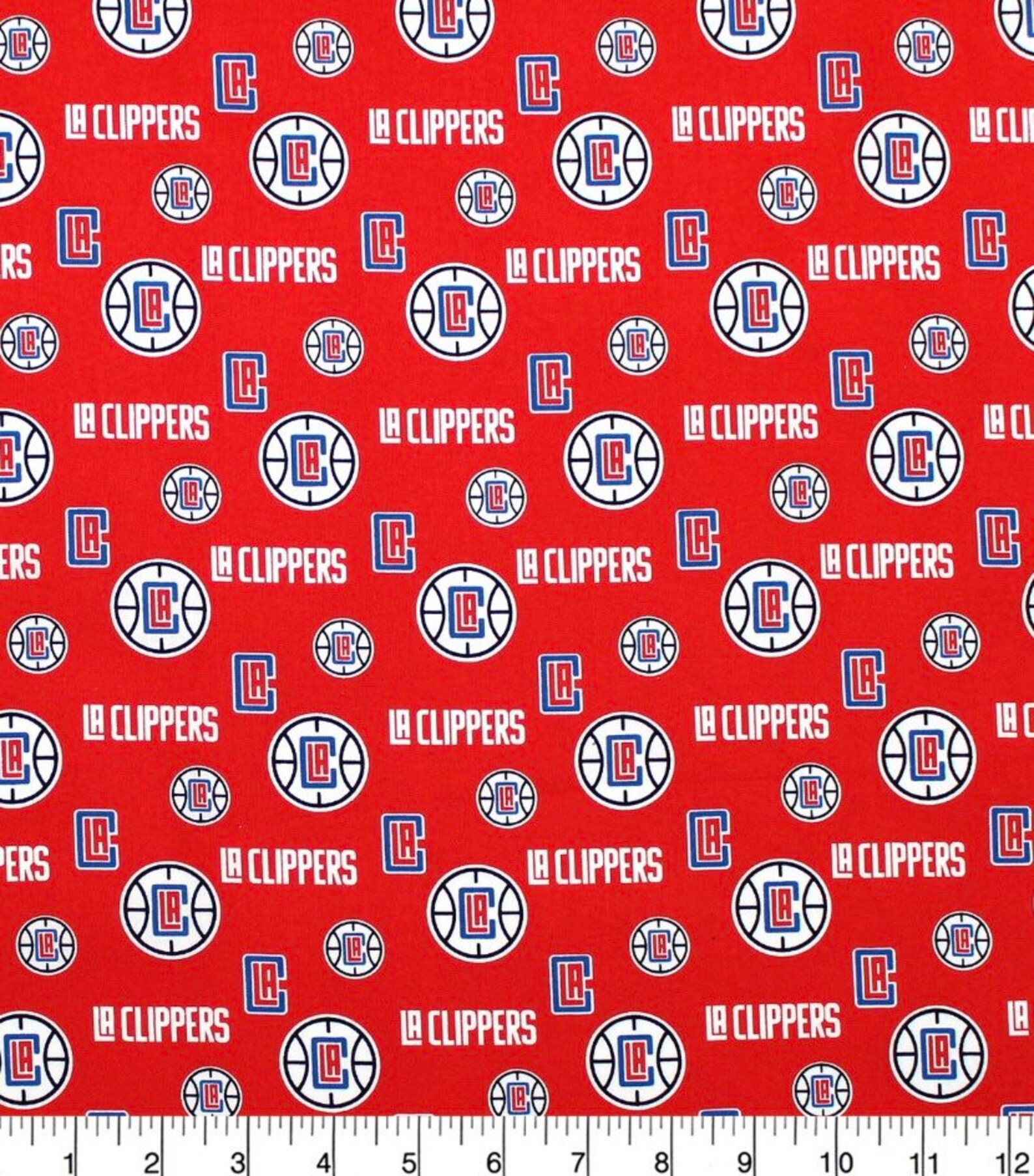 LA Clippers Fabric 100% Cotton - Etsy