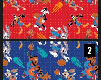Space Jam Fleece Fabric - Etsy