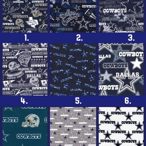Dallas Cowboy Fabric 100% Cotton - Etsy