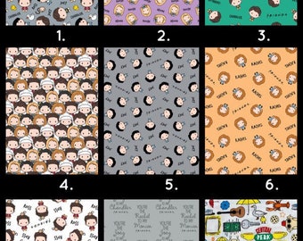 Friends Forever, 100% Cotton Fabric by the Yard, Quilt Fabric, Apparel ...