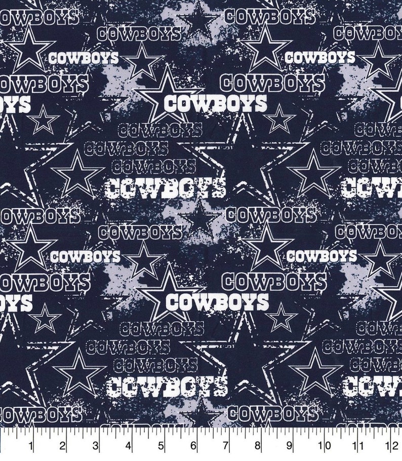 Dallas Cowboy Fabric 100% Cotton - Etsy