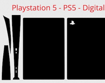 Ps5 Digital Edition Template - Etsy Canada