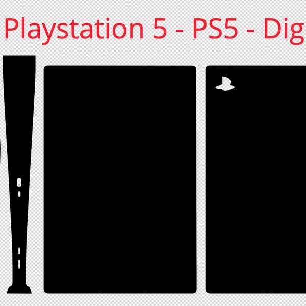 Ps5 Skin Template - Etsy