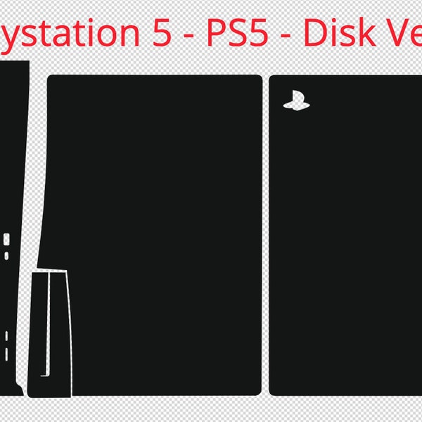Ps5 Skin Template - Etsy