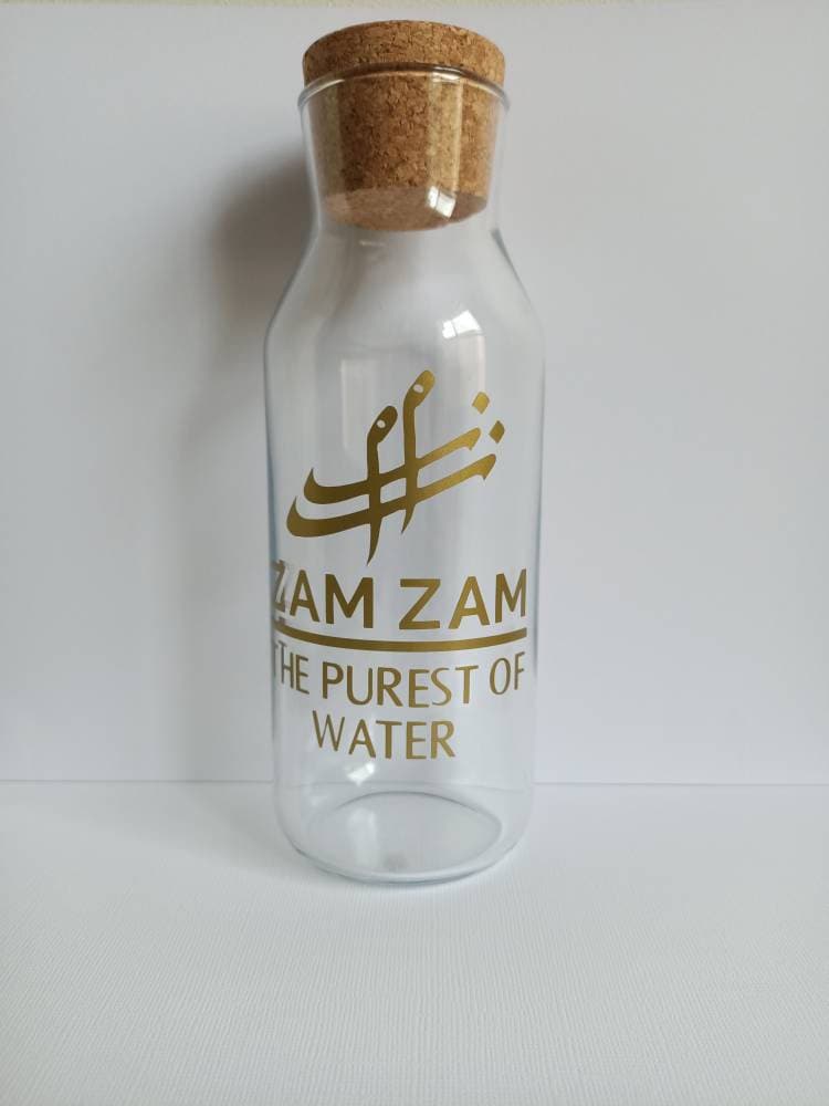 DIY Zam Zam Water Bottle Labels DECAL ONLY Ramadan Gifts | Etsy Australia
