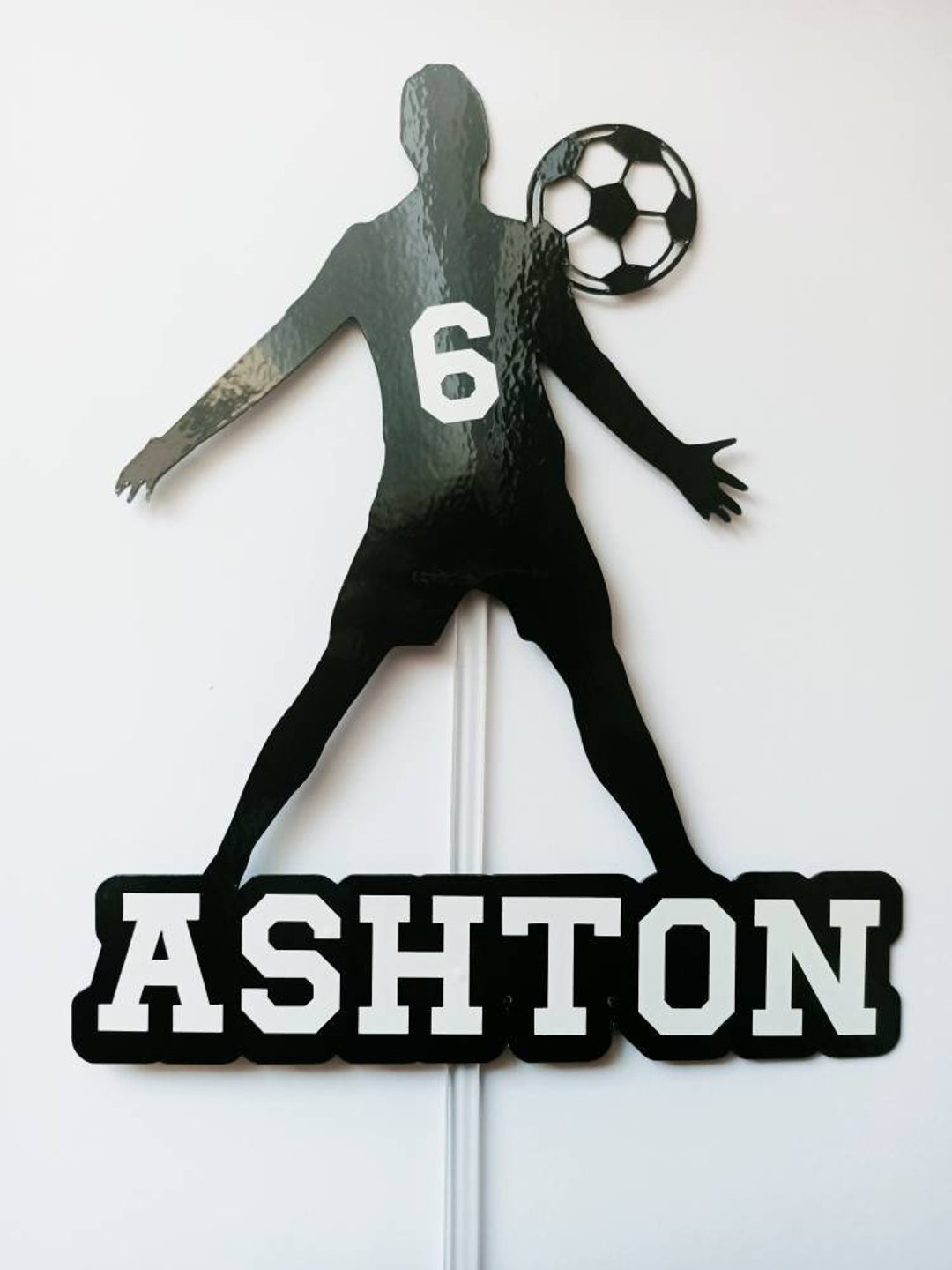 Soccer Birthday Cake Topper, Soccer Party, Soccer Cake Topper ...