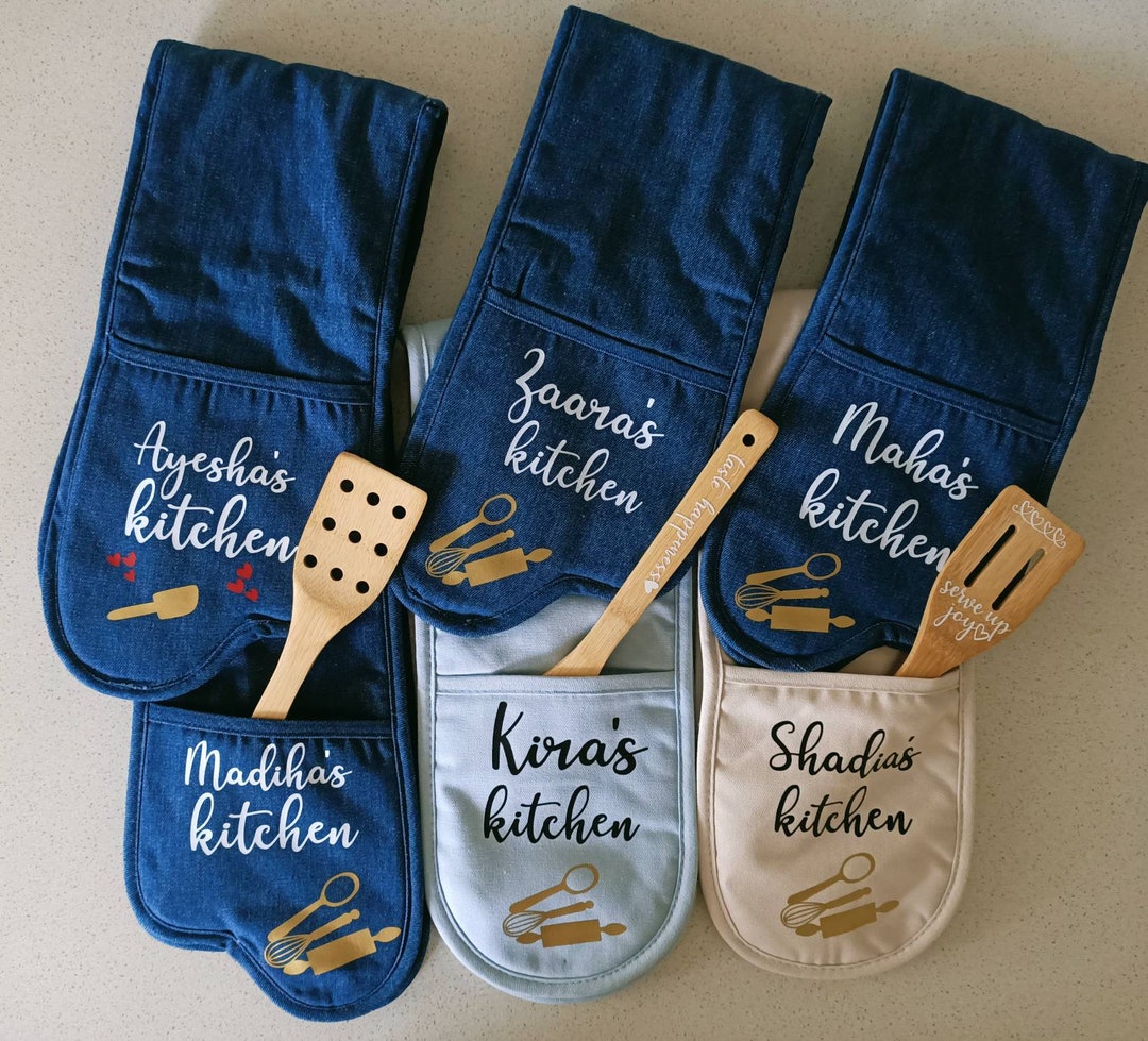 Customised Oven Gloves,teacher Gift, Xmas Gifts, Eid Gifts, Gifts for ...
