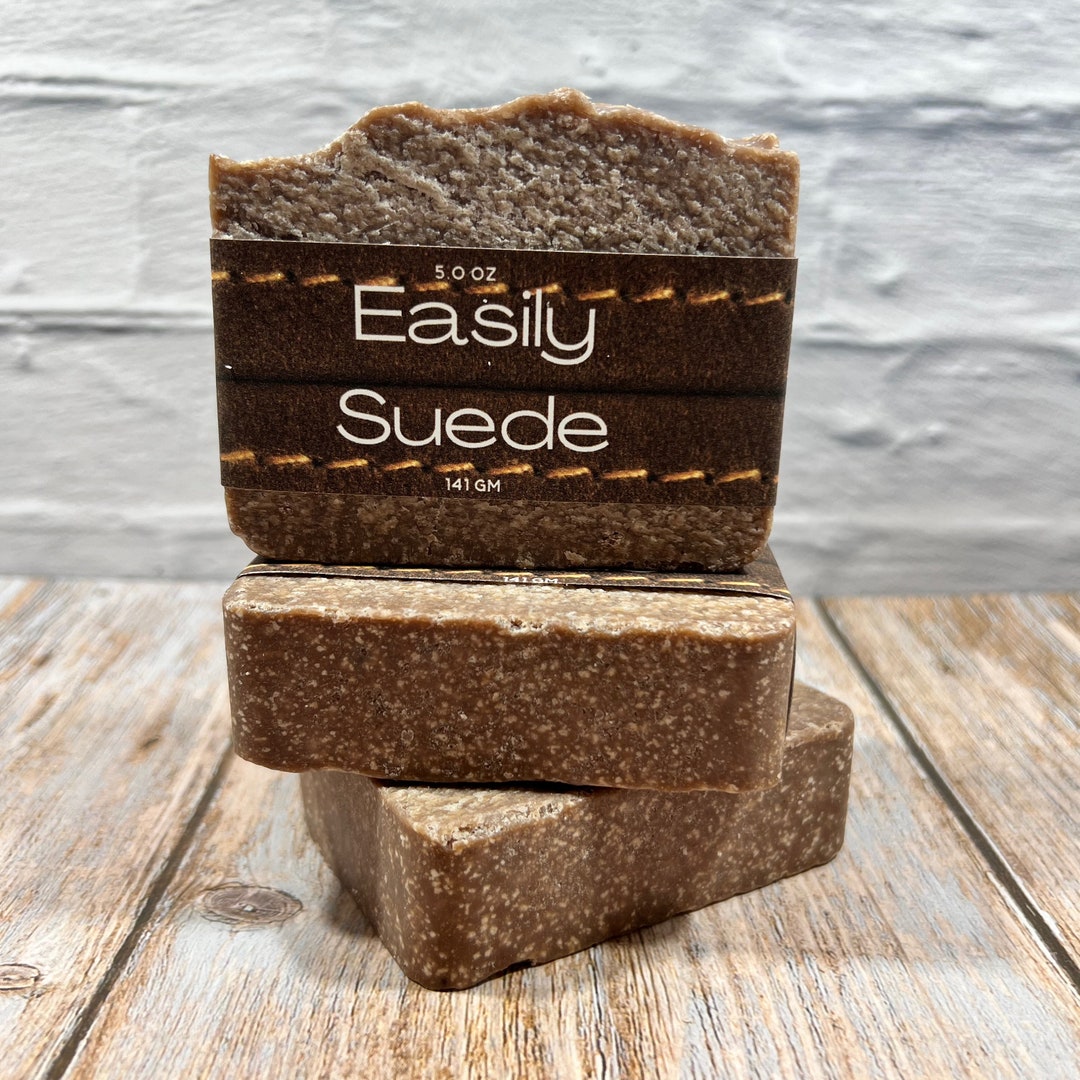 Easily Suede Soap With 10% Himalayan Salt and Bentonite Clay With a Wonderful Outdoorsy Scent - Etsy