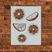 Citrus Fruit Stencil - Etsy
