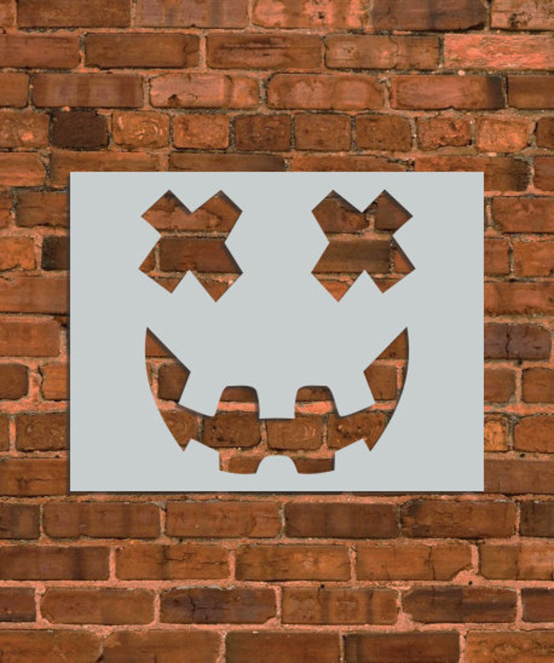 Halloween Pumpkin Carving Scary Stencil - Etsy
