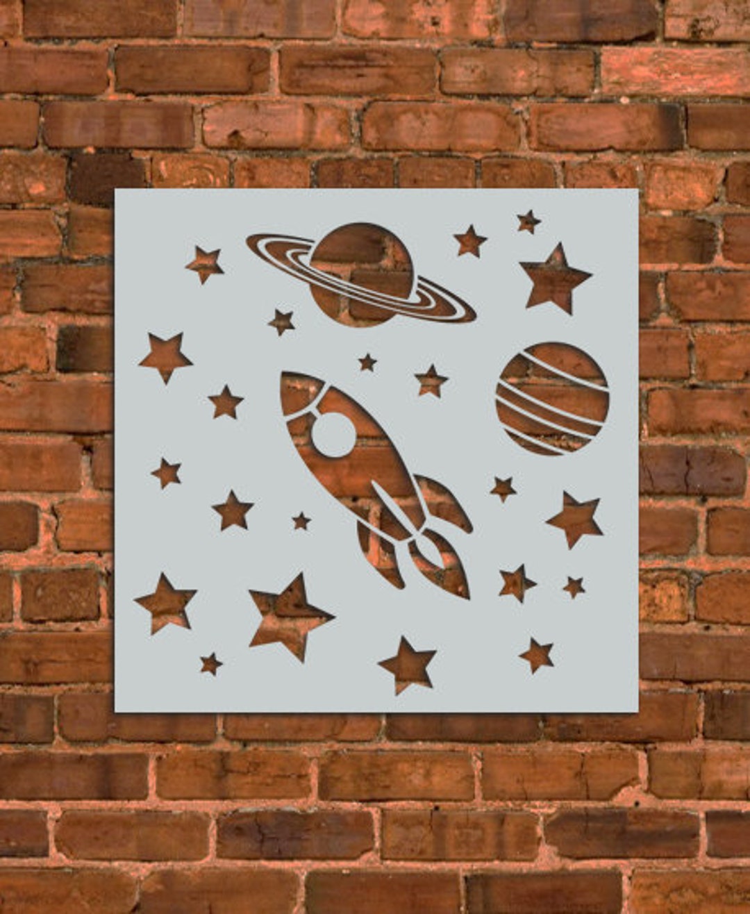 Space Rocket Stencil - Etsy