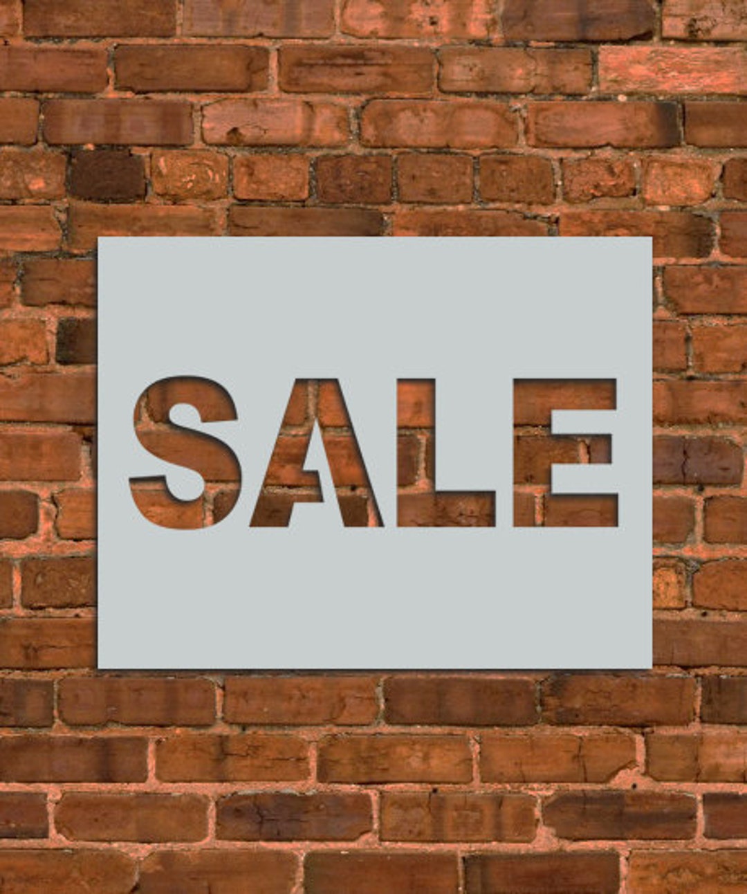 SALE Sign Stencil - Etsy