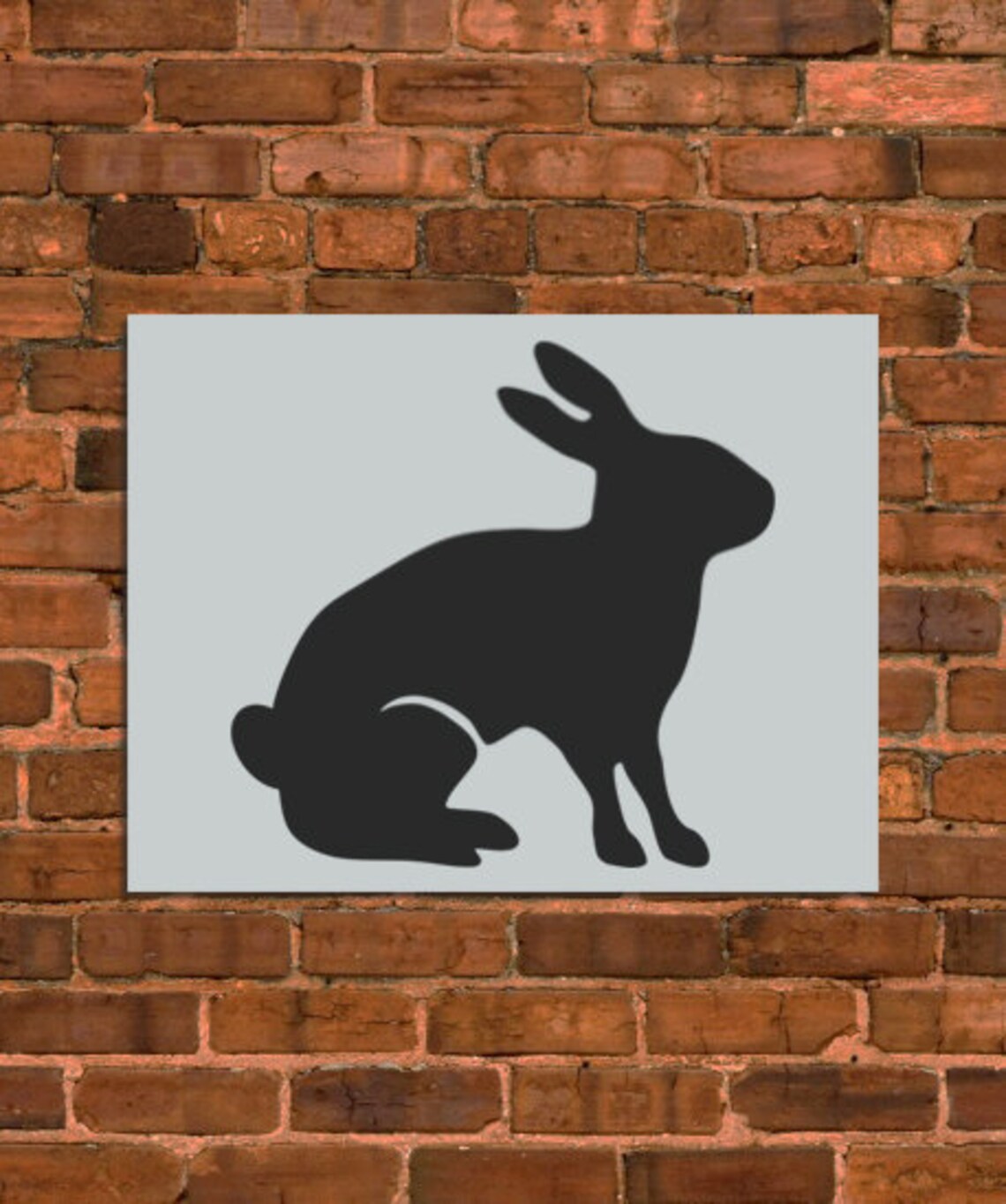 Bunny Rabbit Stencil - Etsy
