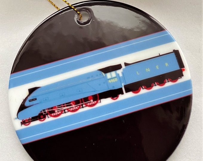 LNER 4468 Mallard Ornament, Steam Train, Christmas Ornament, Decoration ...