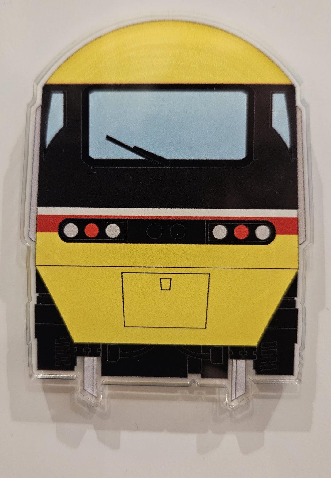 75mm Acrylic Train Locomotive Magnet - British Rail Inter-city HST ...