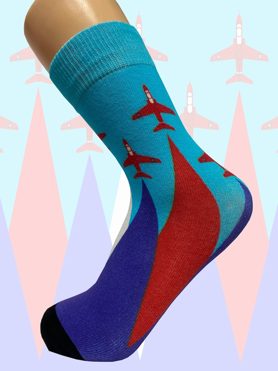 RAF Red Arrows Kids Socks - Etsy