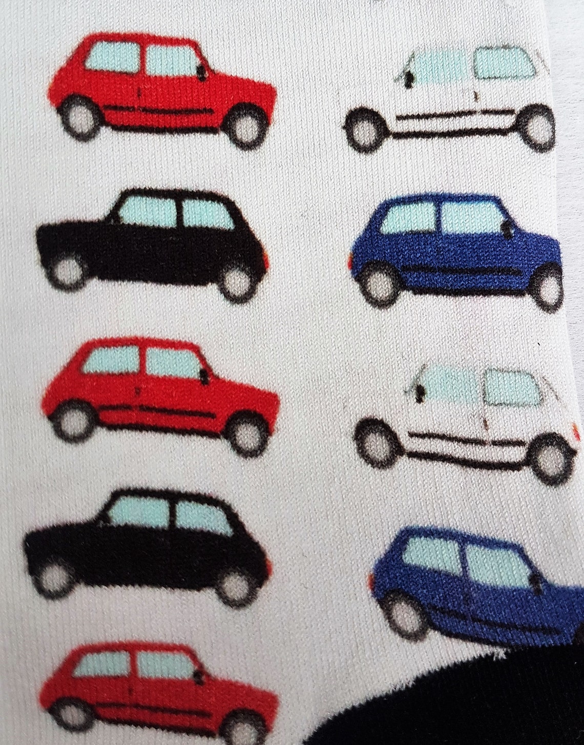 Classic Mini Coopers Cotton Socks, British Motoring Icon - Etsy