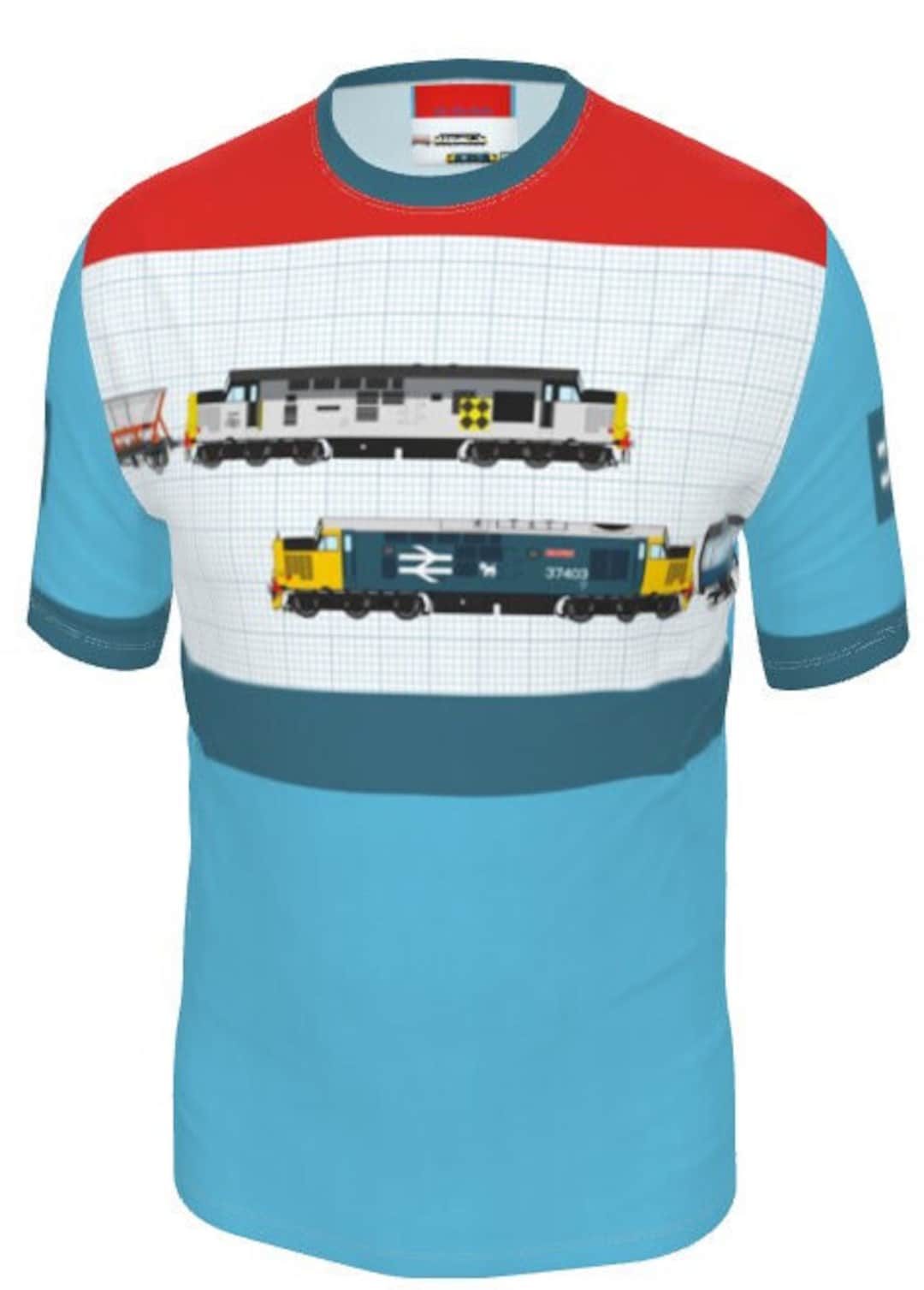 West Coast Mainline and British Rail Class 37 Train T-shirts - Etsy
