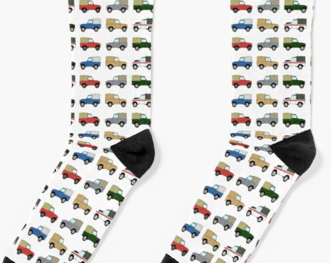 Land Rover Series 3 Cotton Socks, British 4x4 Off-road Motoring Icon - Etsy
