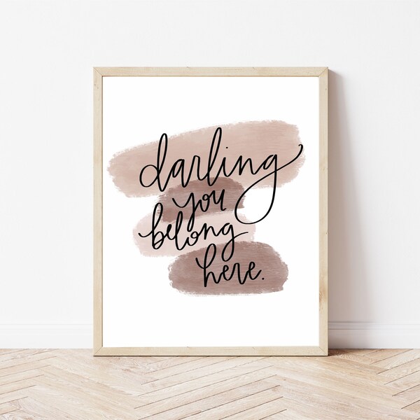 You Belong Here - Etsy